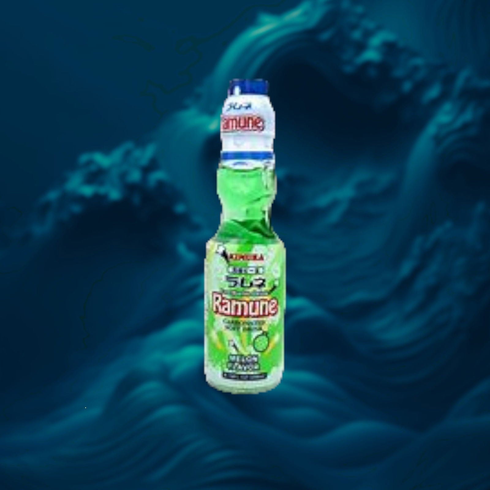 Kimura Ramune Melon Marble Bottle Drink – Killer Candy