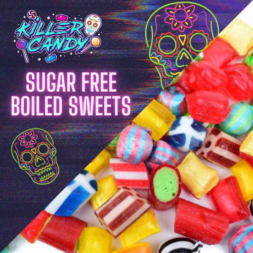 Sugar Free Boiled Sweets - Jellies, Chewy Sweets - Killer Candy